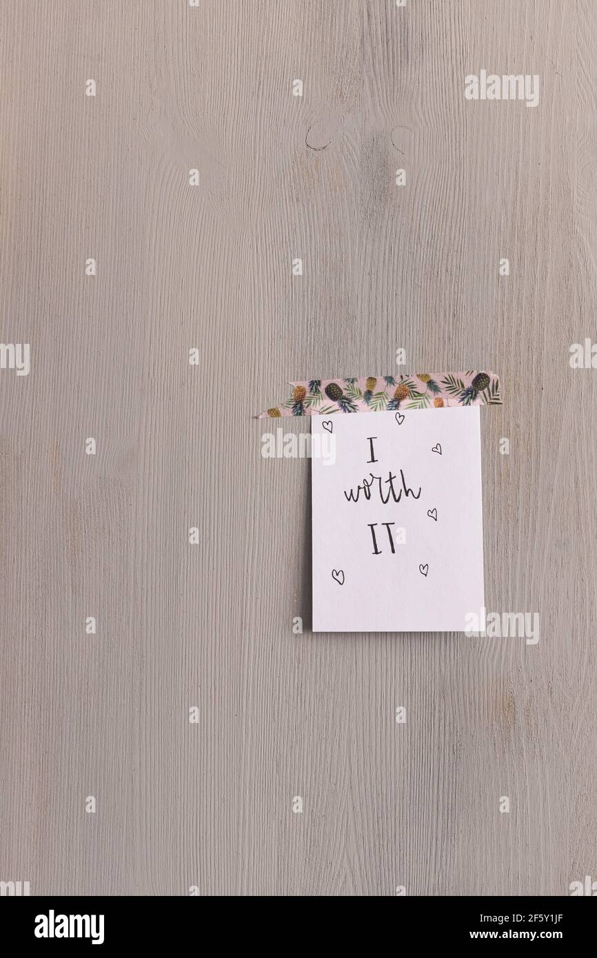 Handwritten adhesive hi-res stock photography and images - Alamy