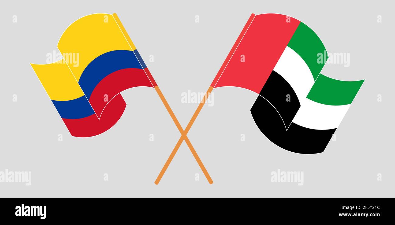 Emirates colombia flag hi-res stock photography and images - Alamy