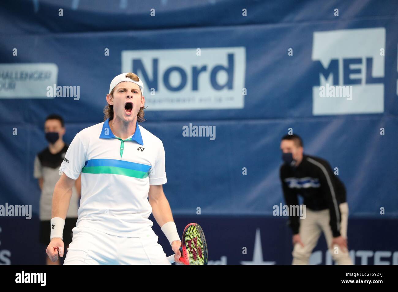 Zizou BERGS during the Final Play In Challenger 2021, ATP Challenger ...