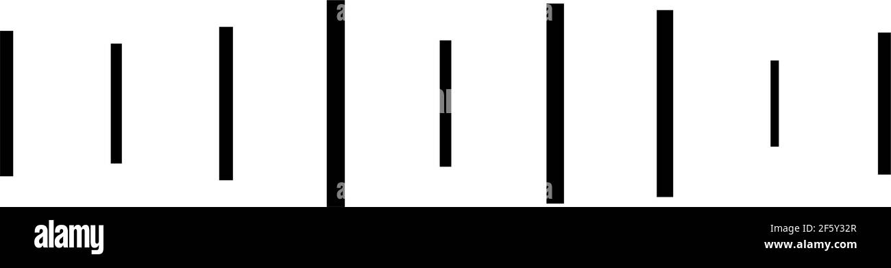 Random lines, stripes basic geometric vector illustration — Stock ...