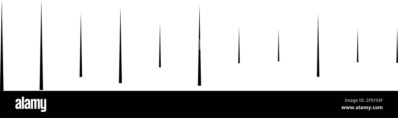 Random line shapes abstract geometric design element — Stock vector ...