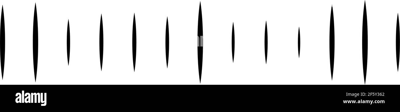 Random line shapes abstract geometric design element — Stock vector ...