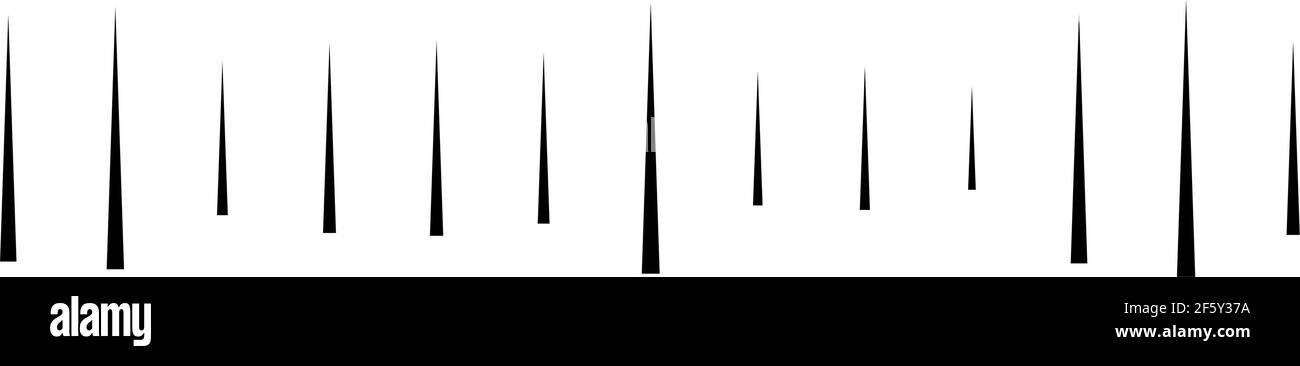 Random line shapes abstract geometric design element — Stock vector ...