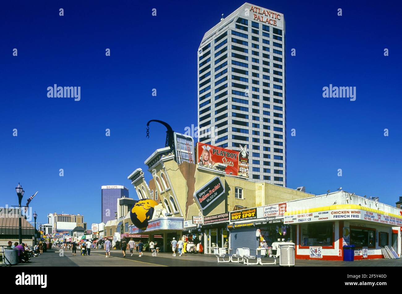 2004 HISTORICAL BOARDWALK SHOPS ATLANTIC CITY NEW JERSEY USA Stock ...
