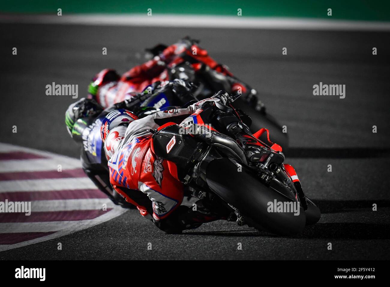 Doha, Qatar. 28th Mar, 2021. Races for MotoGP Barwa Grand Prix of Qatar ...
