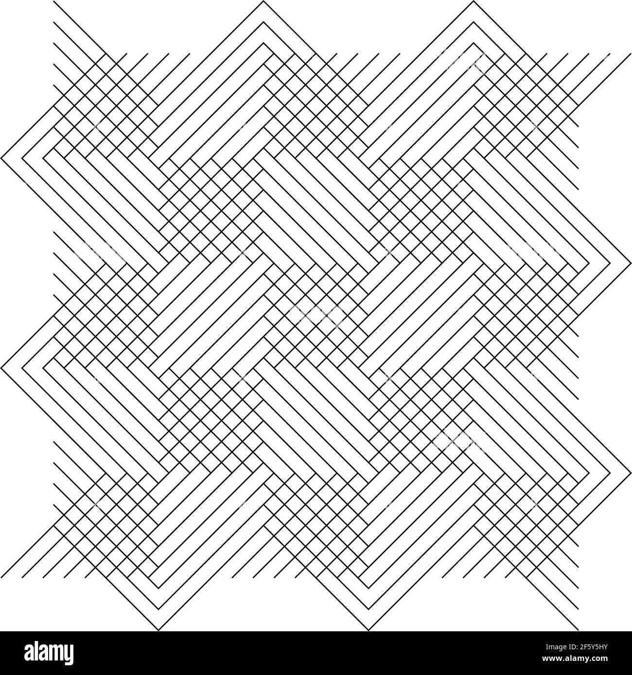 Random lines grid, mesh. Matrix, grille, grating abstract lines element ...