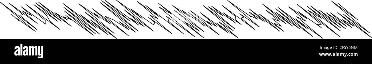 Wavy, zig-zag, criss-cross lines, stripe vector element — Stock vector ...