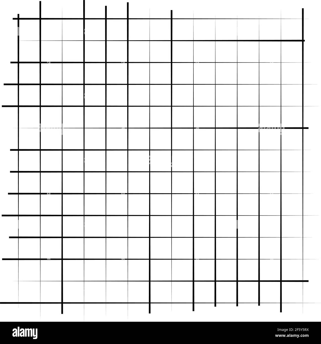 Random lines grid, mesh. Matrix, grille, grating abstract lines element ...