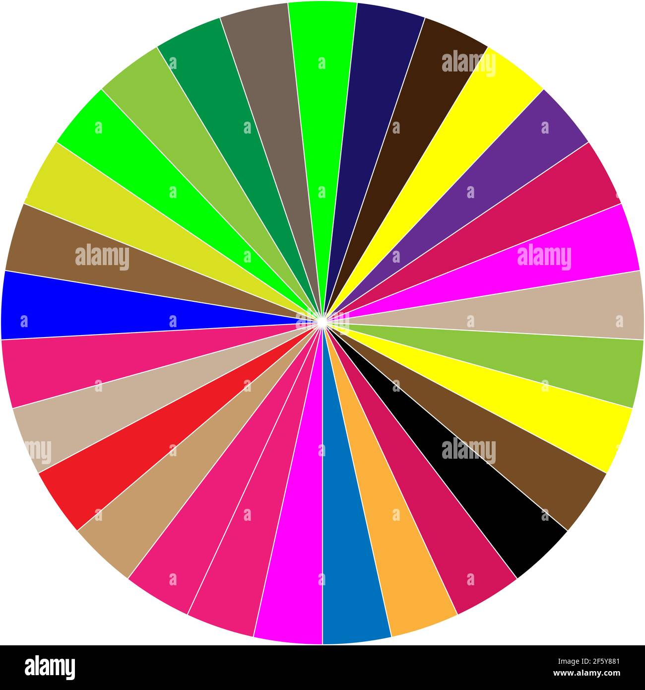 Segmented circle pie graph, pie chart infographics, presentation ...