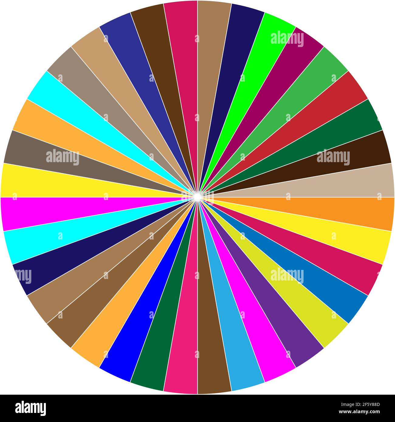Segmented circle pie graph, pie chart infographics, presentation ...
