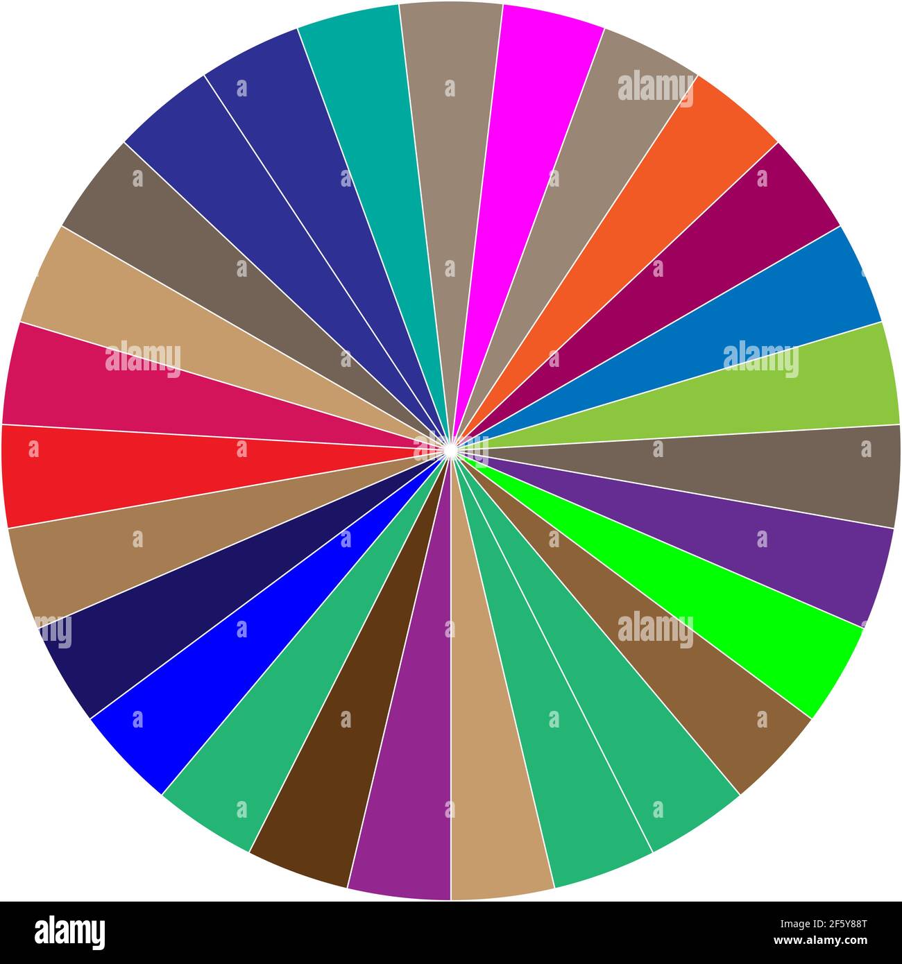 Segmented circle pie graph, pie chart infographics, presentation ...