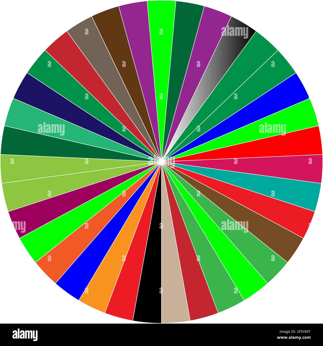 Segmented circle pie graph, pie chart infographics, presentation ...