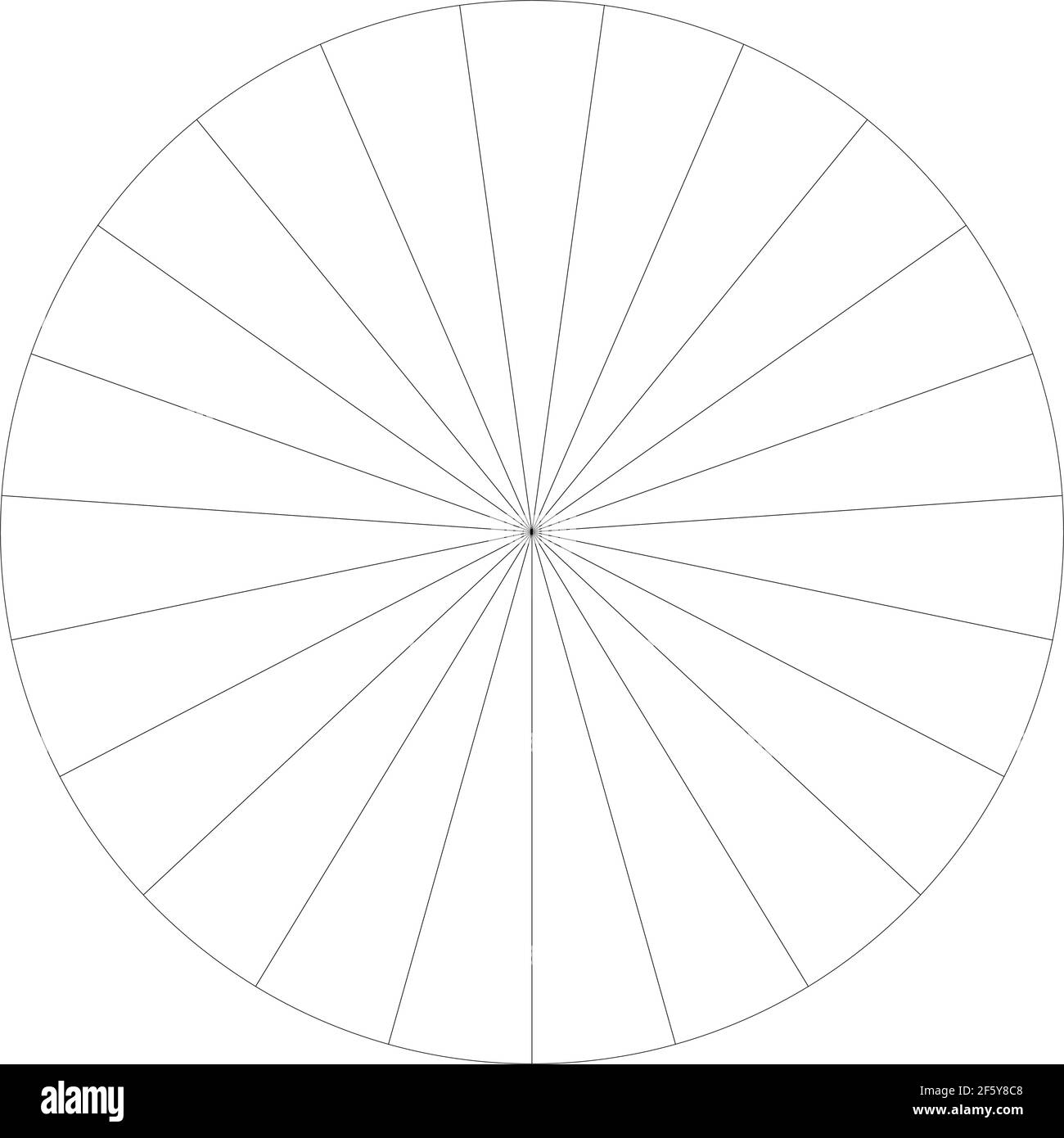 Segmented circle pie graph, pie chart infographics, presentation ...