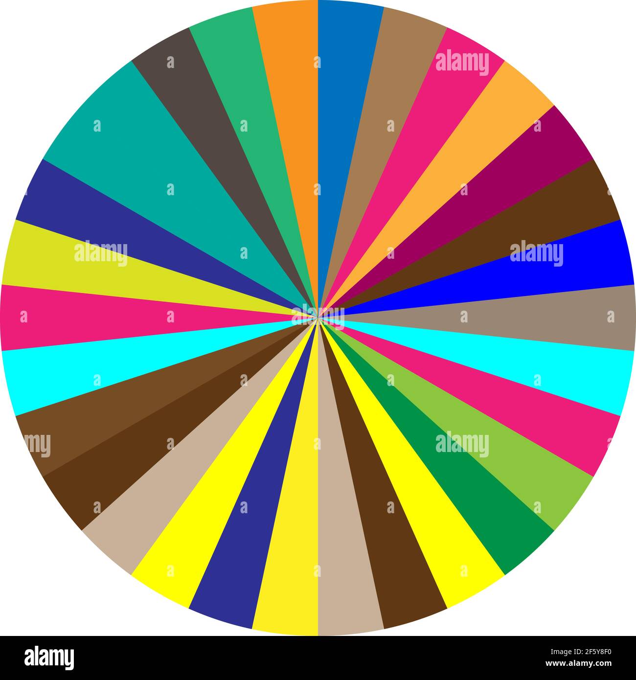 Segmented circle pie graph, pie chart infographics, presentation ...