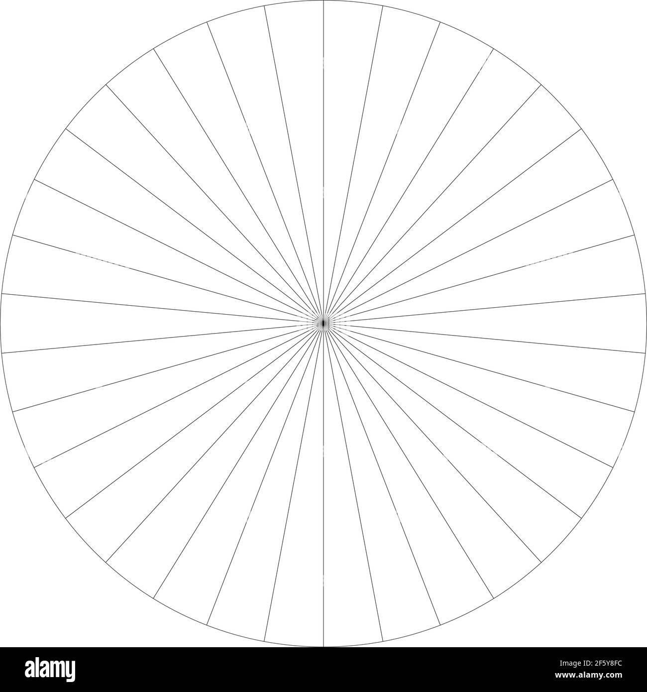 Segmented circle pie graph, pie chart infographics, presentation ...