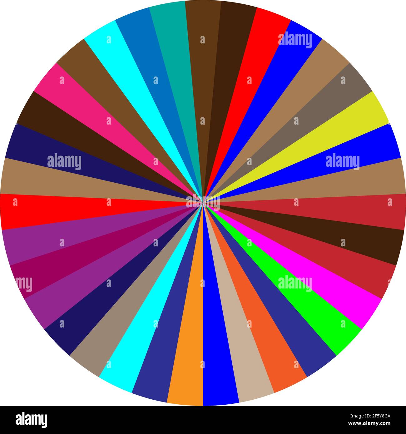 Segmented circle pie graph, pie chart infographics, presentation ...