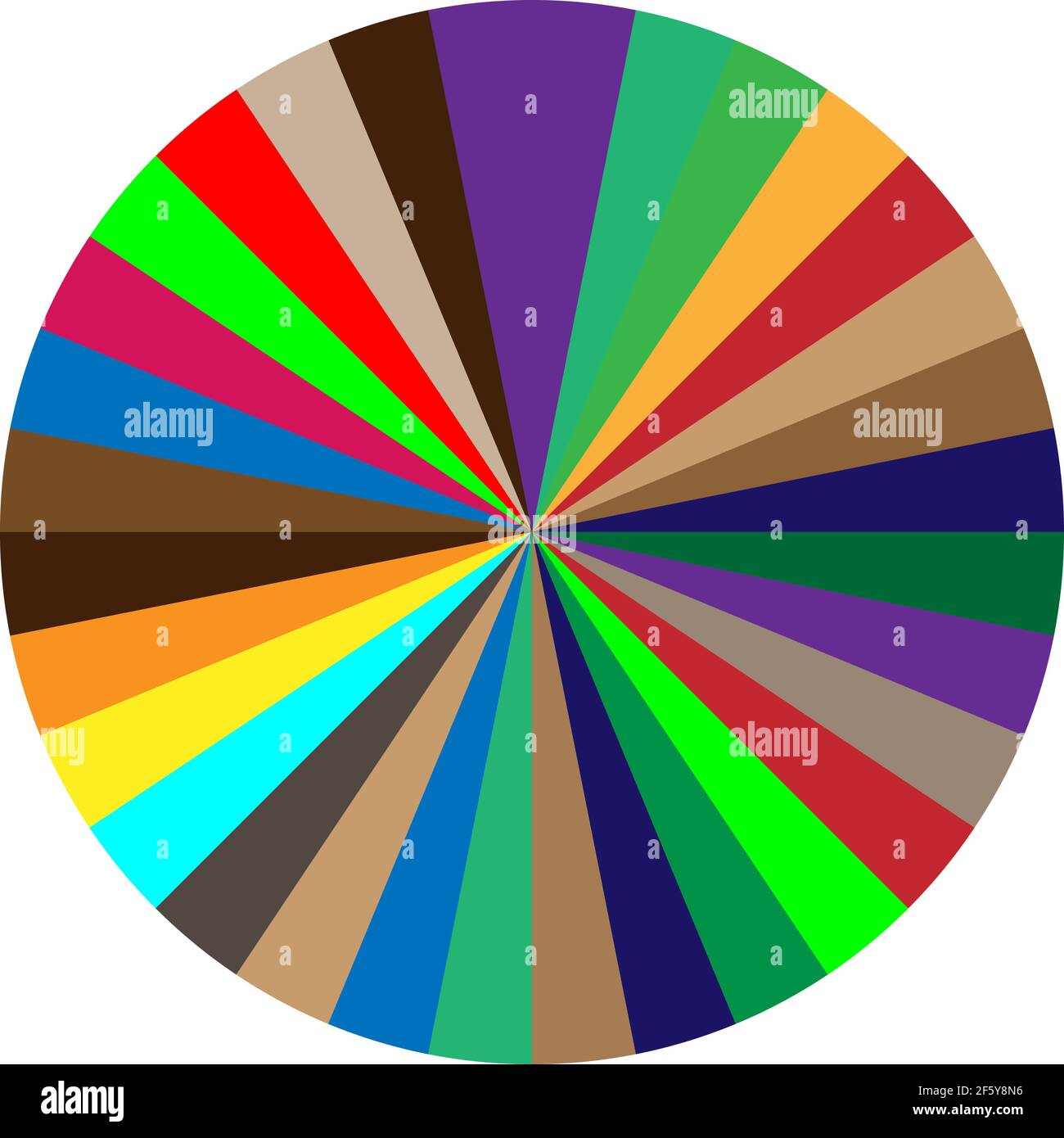 Segmented circle pie graph, pie chart infographics, presentation ...