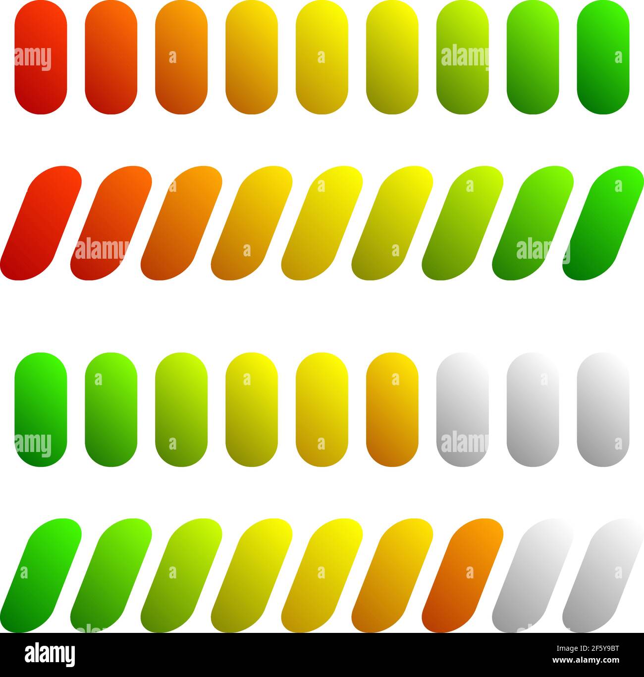 Loader, preloader, progress bar vector element — Stock vector ...