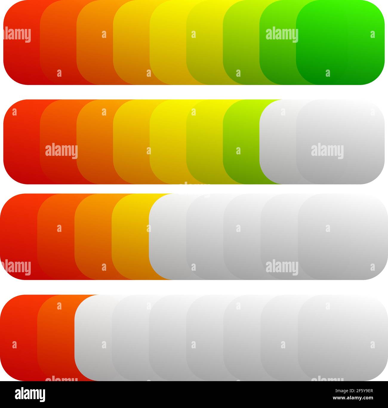 Loader, preloader, progress bar vector element — Stock vector illustration, Graphics clip art ...