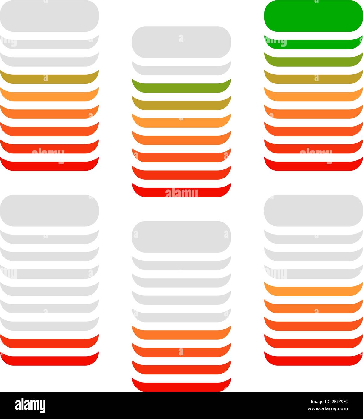 Loader, preloader, progress bar vector element — Stock vector illustration, Graphics clip art ...