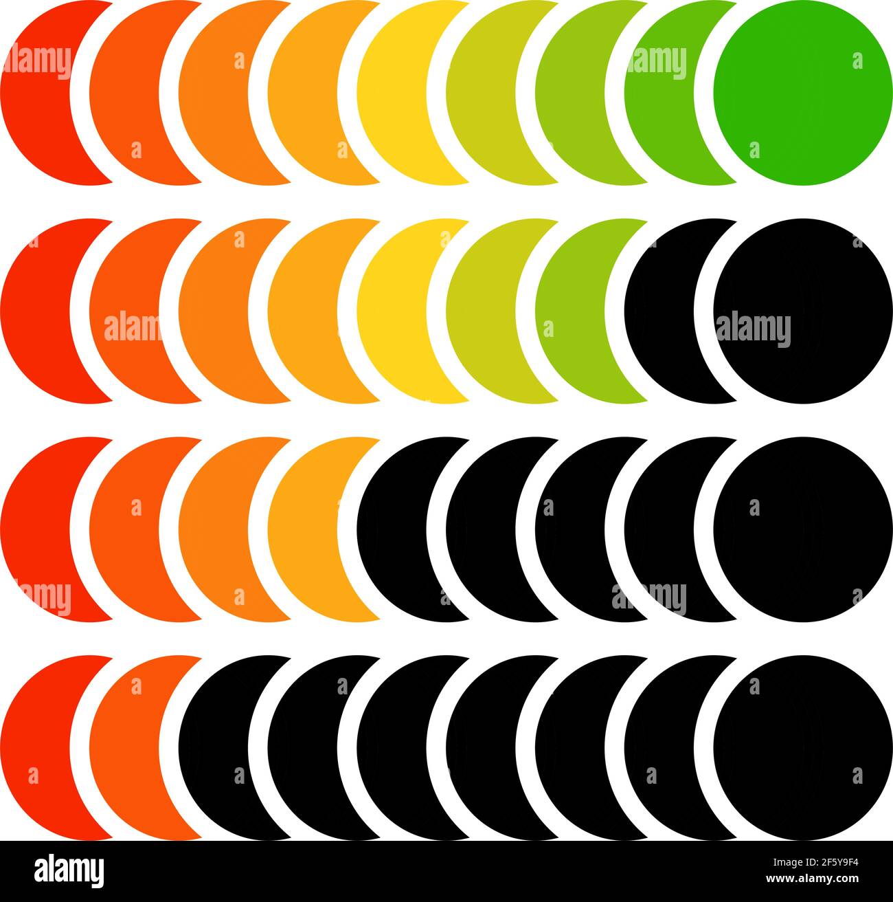 Loader, preloader, progress bar vector element — Stock vector ...