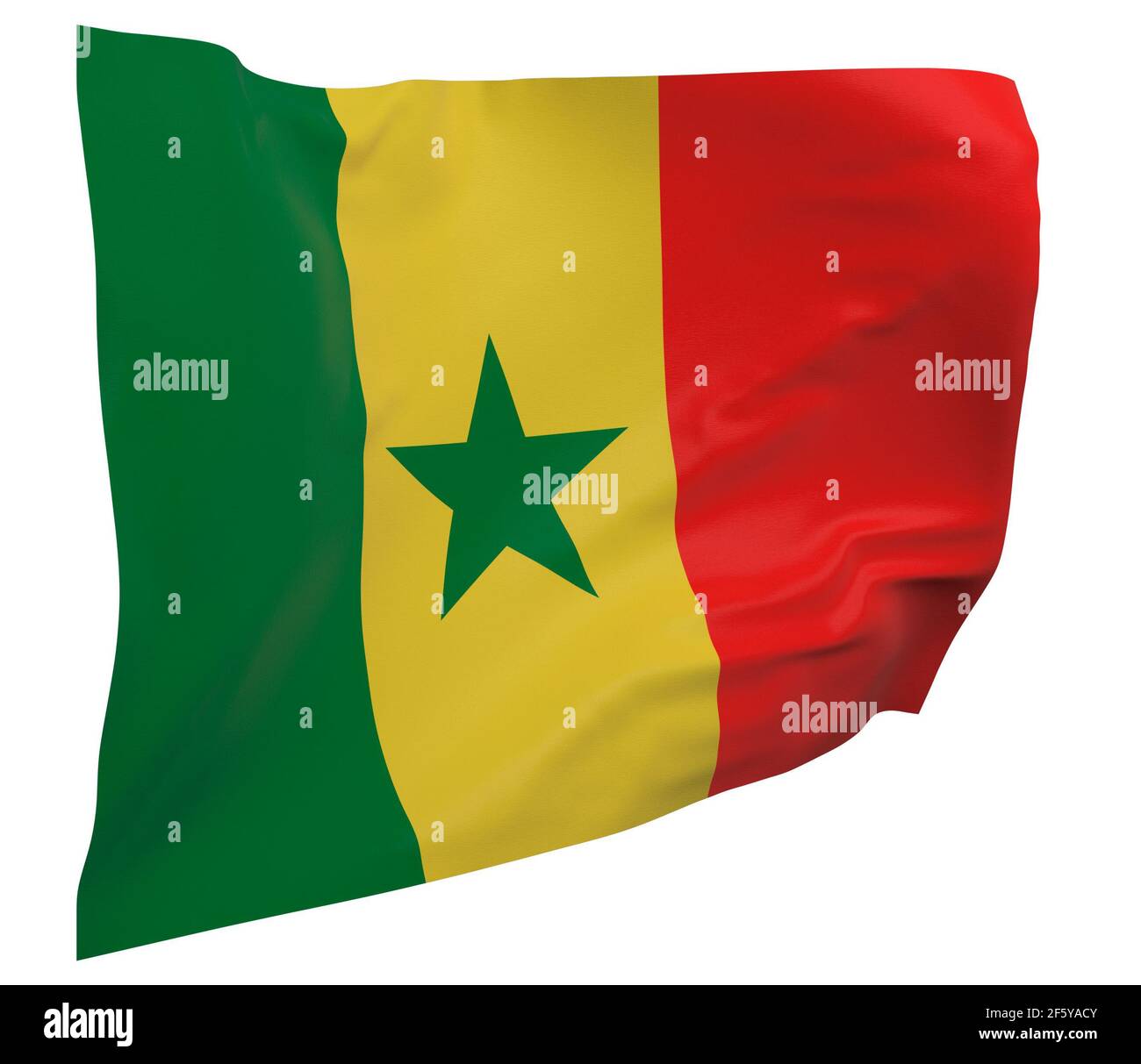 Isolated senegal flag hi-res stock photography and images - Alamy