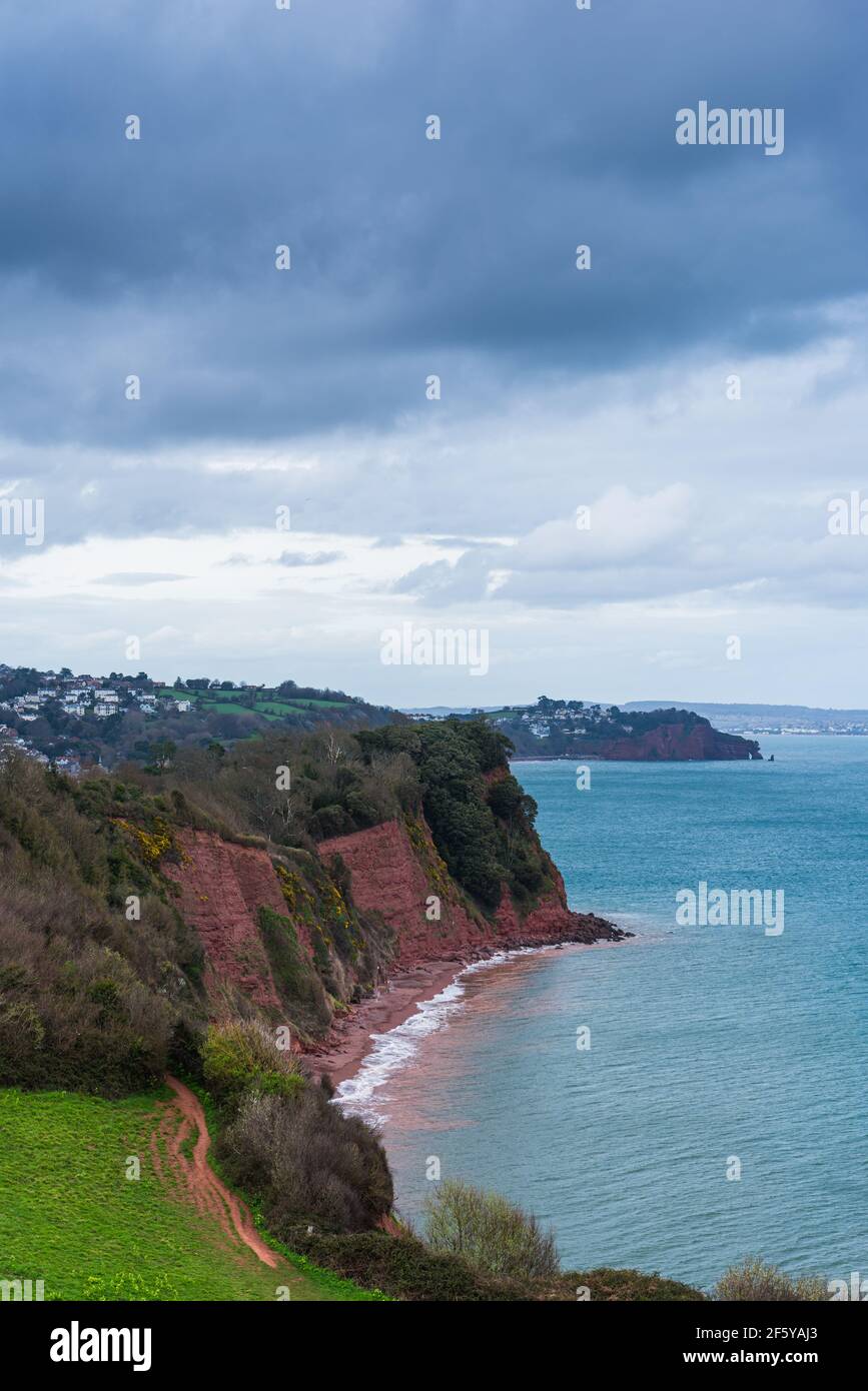 Ness cove beach devon hi-res stock photography and images - Alamy