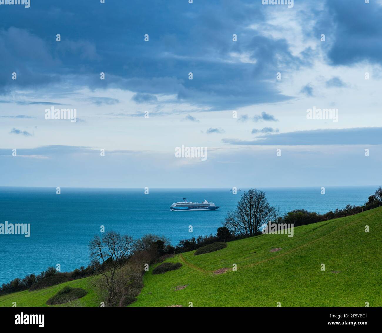 Ness Cove Beach, South West Coast Path, Shaldon, Teignmouth, Devon ...