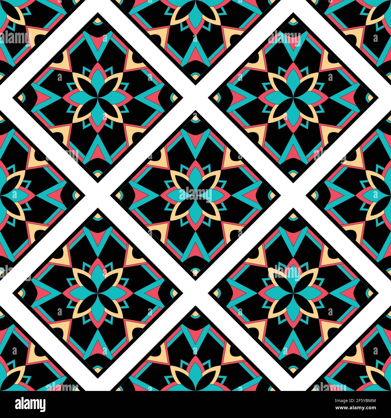 Culture beauty pattern, outline hand drawn style Stock Vector Image ...