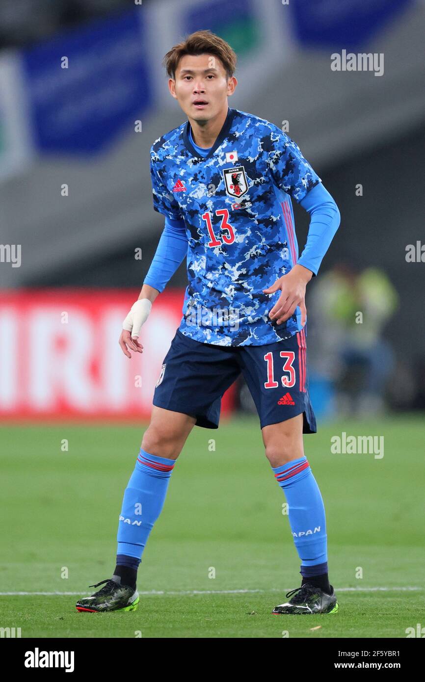 Tokyo, Japan. 26th Mar, 2021. Kyosuke Tagawa (JPN) Football/Soccer ...