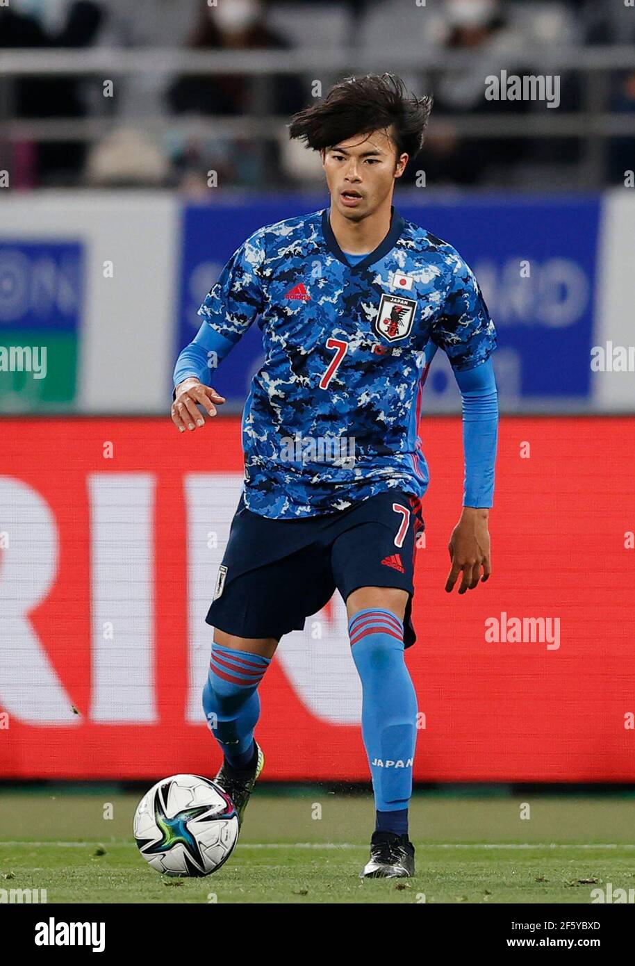 Tokyo, Japan. 26th Mar, 2021. Kaoru Mitoma (JPN) Football/Soccer ...