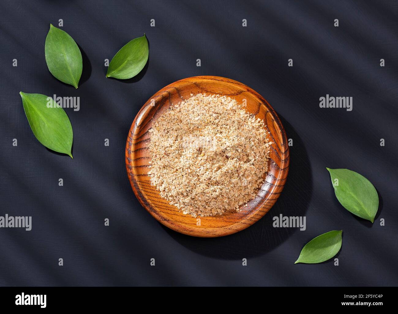 Food powder based on soy fiber with psyllium Stock Photo - Alamy