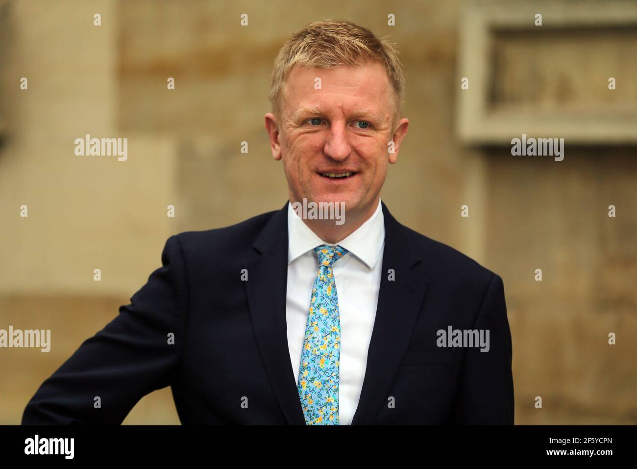 London, England, UK. 28th Mar, 2021. Secretary of State for Digital ...
