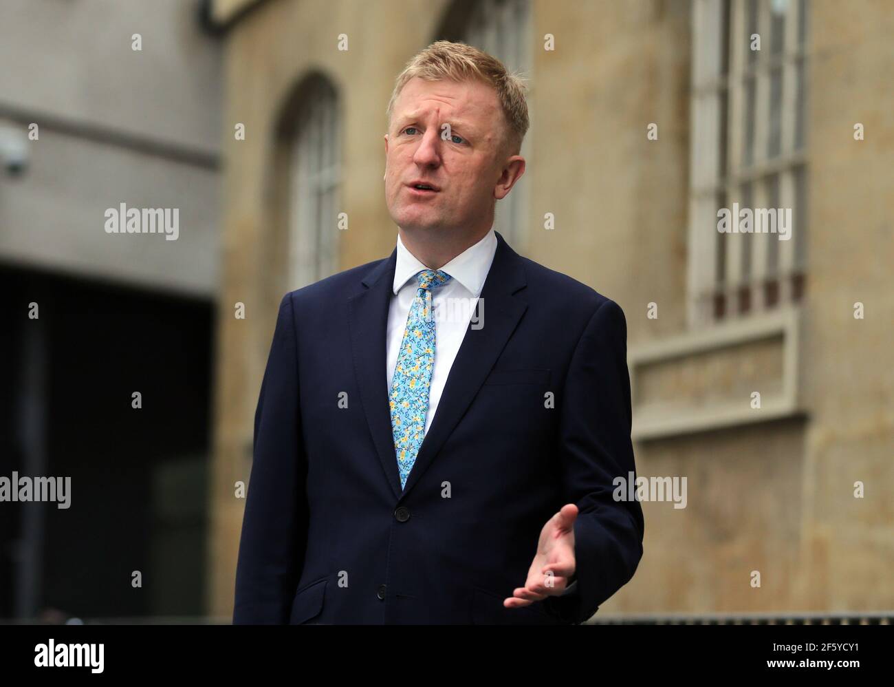 London, England, UK. 28th Mar, 2021. Secretary of State for Digital ...