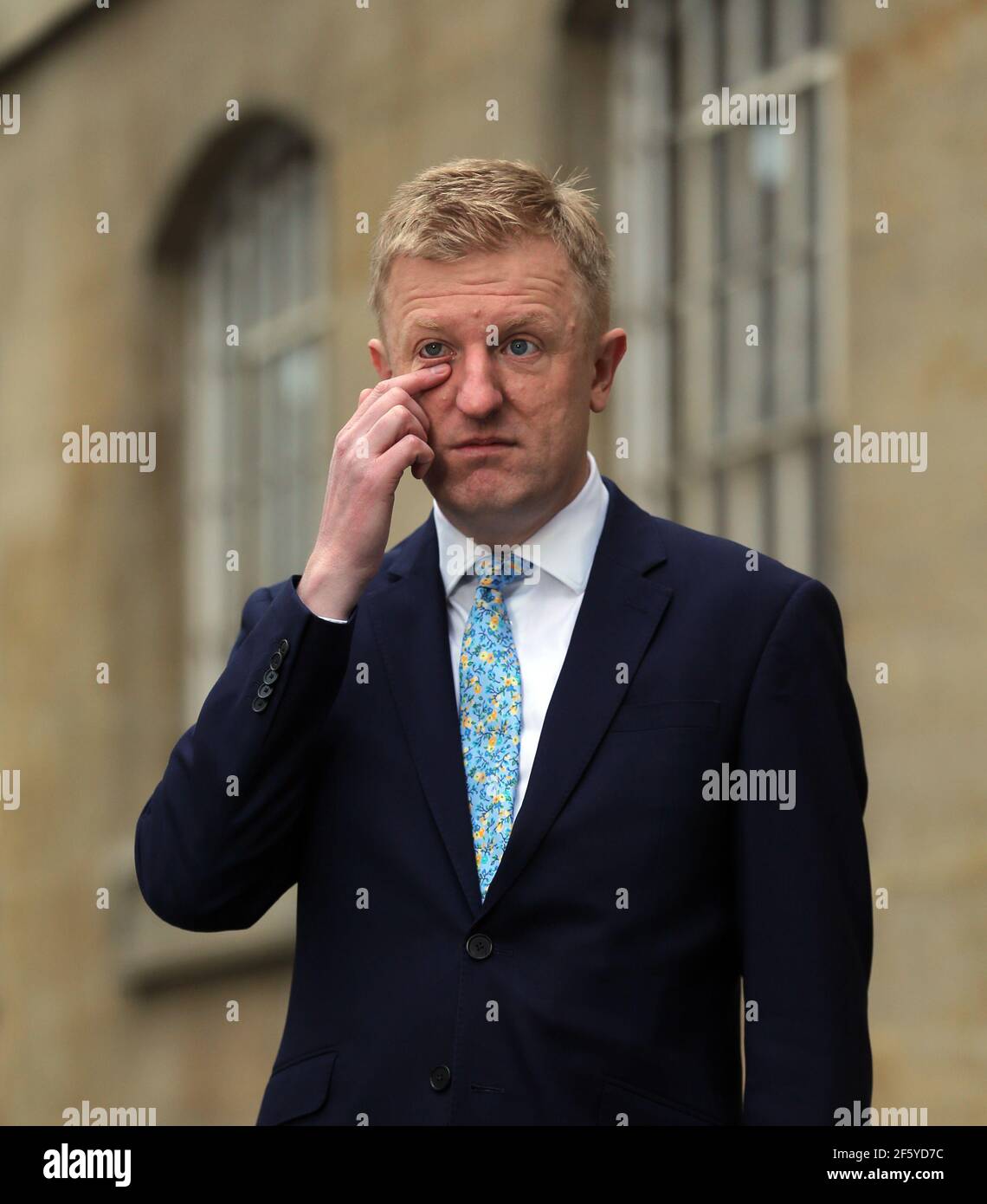 London, England, UK. 28th Mar, 2021. Secretary of State for Digital ...