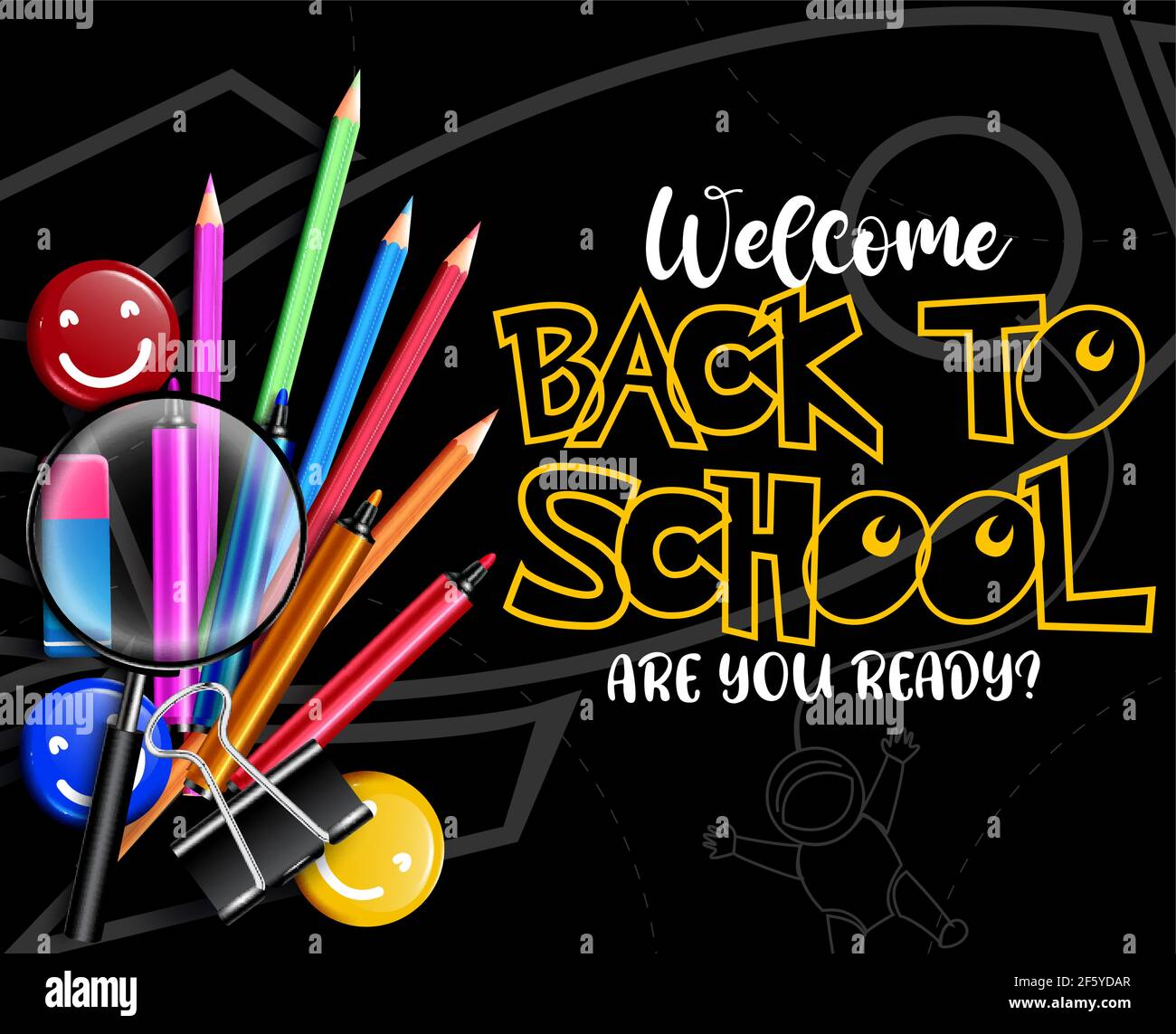 Black glass pupils Stock Vector Images - Alamy