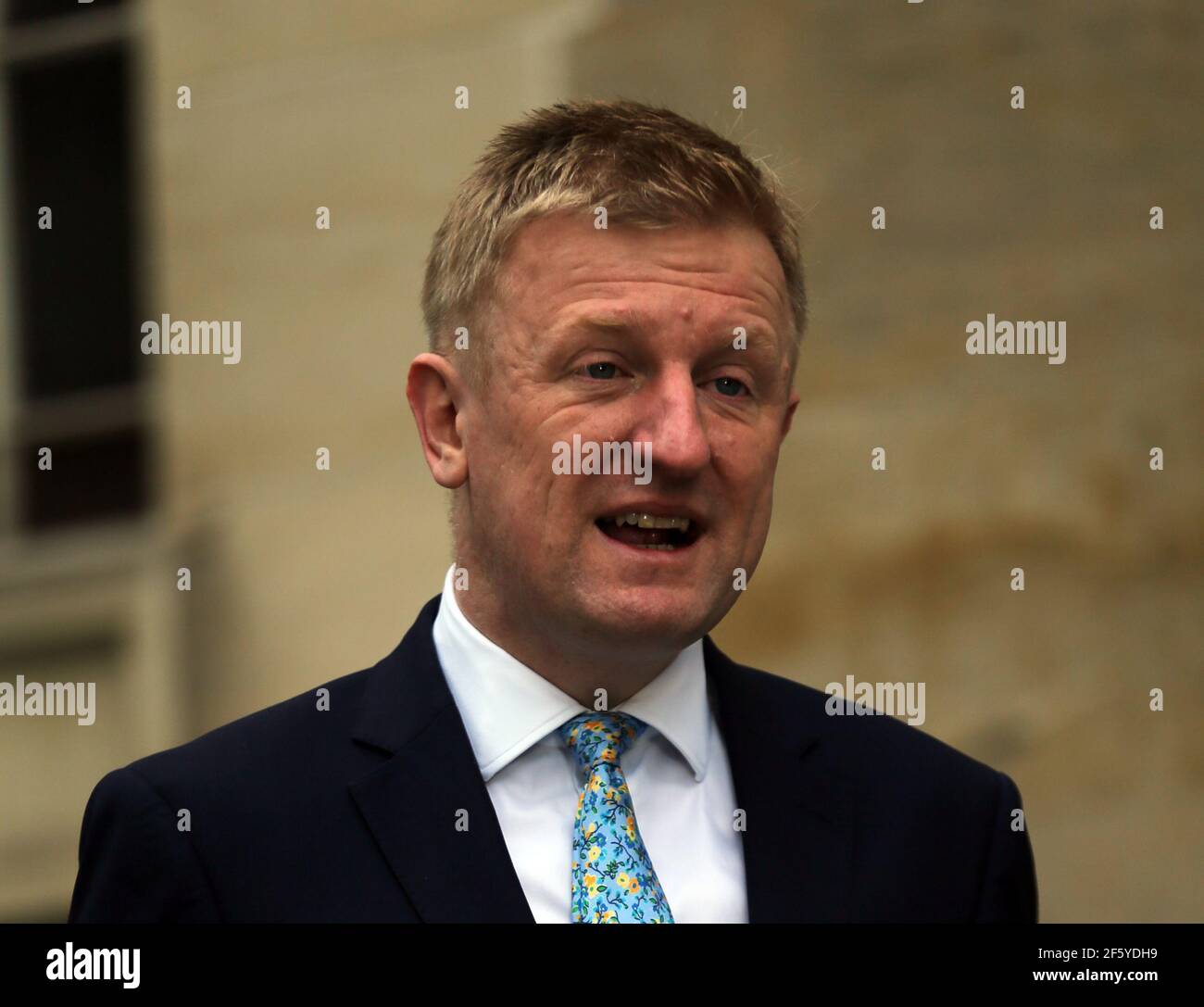 London, England, UK. 28th Mar, 2021. Secretary of State for Digital ...