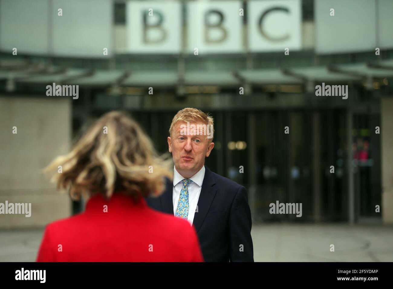 London, England, UK. 28th Mar, 2021. Secretary of State for Digital ...