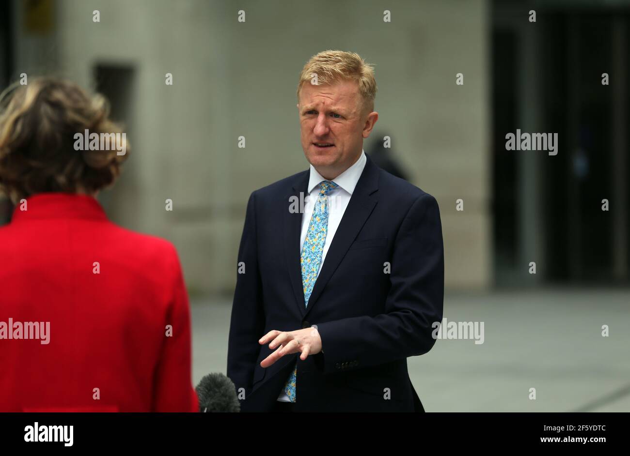 London, England, UK. 28th Mar, 2021. Secretary of State for Digital ...