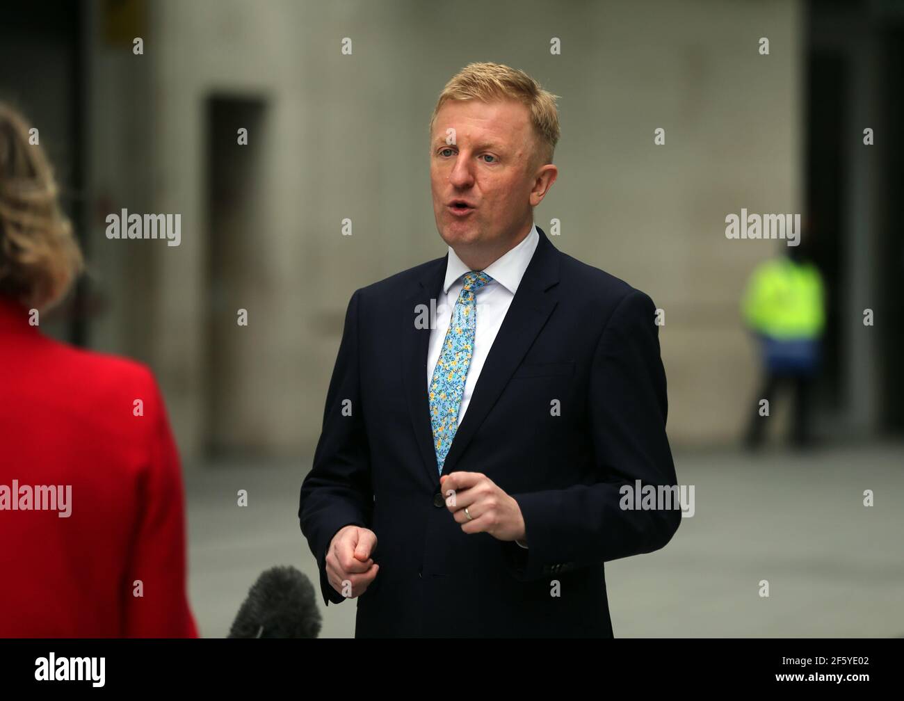 London, England, UK. 28th Mar, 2021. Secretary of State for Digital ...
