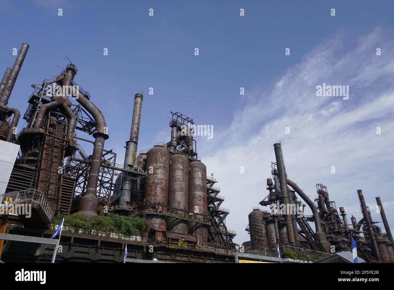 The Bethlehem Steel Stacks High Resolution Stock Photography and Images ...