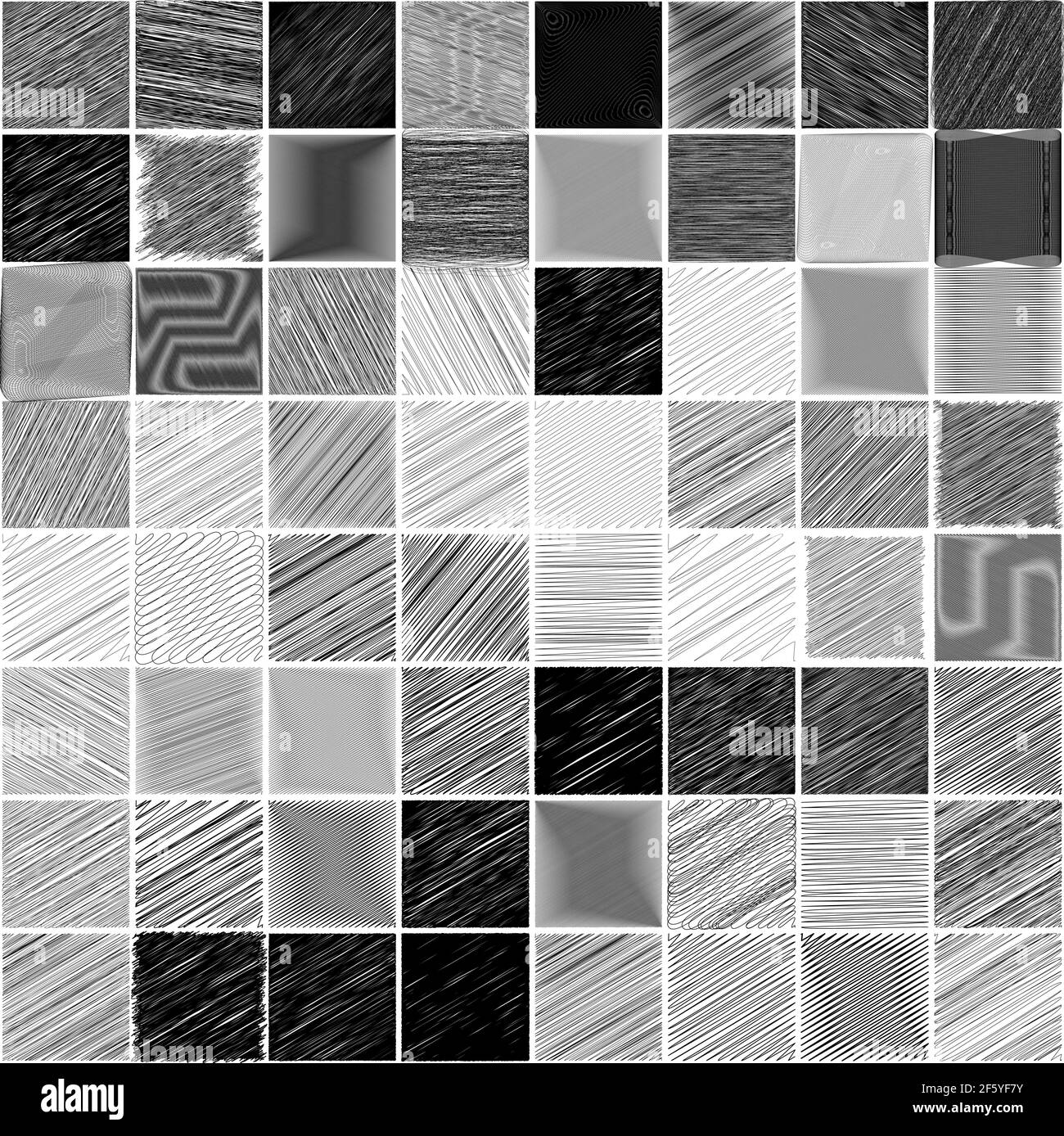 Square with sketchy, scribble, doodle effect texture — Stock vector ...