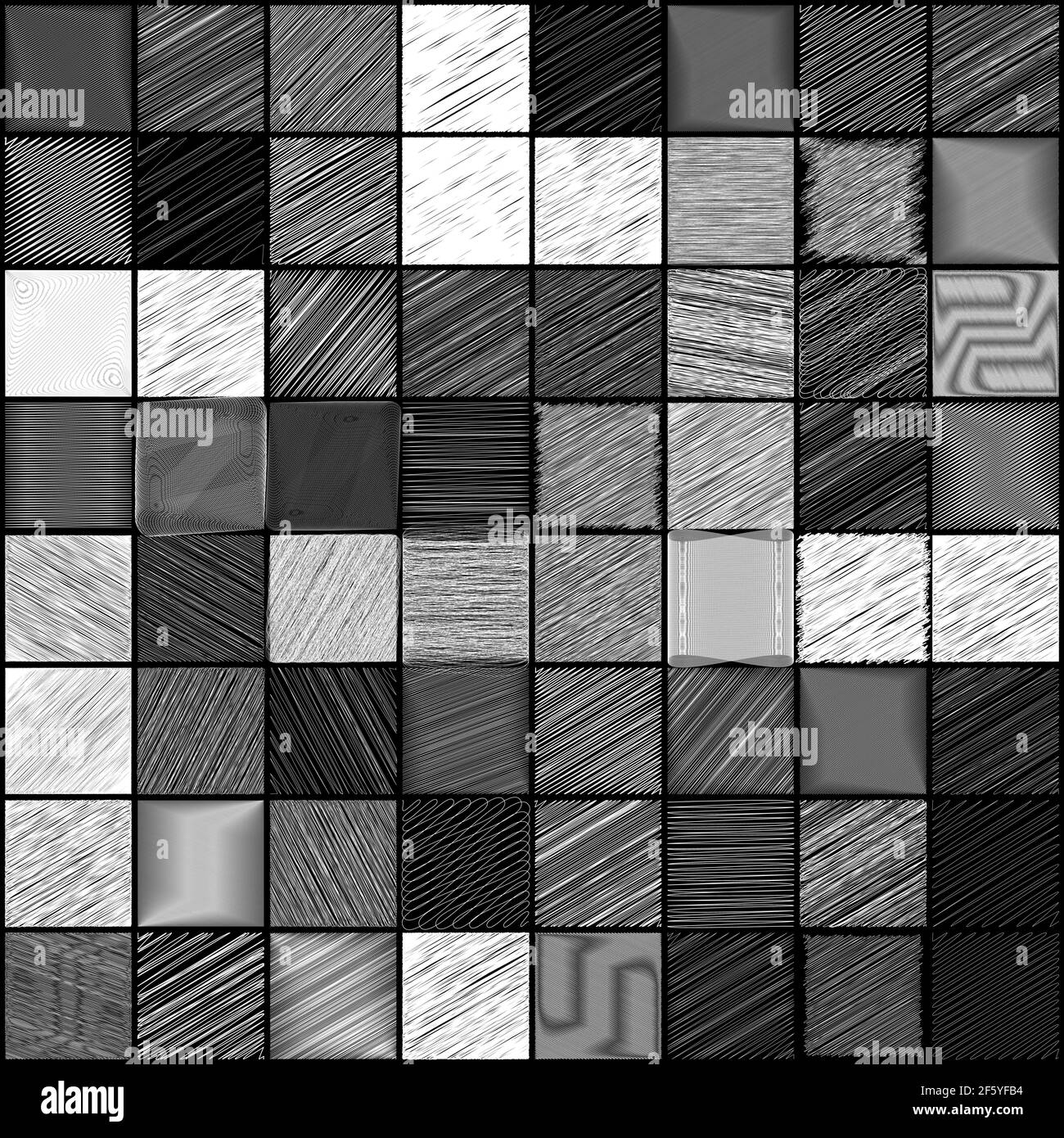 Square with sketchy, scribble, doodle effect texture — Stock vector ...