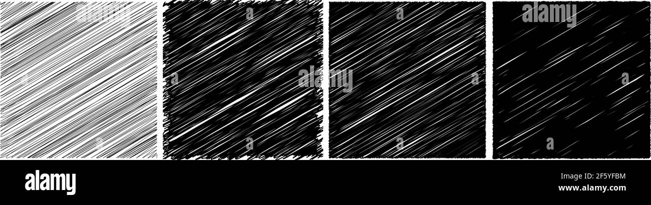 Square with sketchy, scribble, doodle effect texture — Stock vector ...