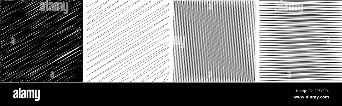 Square with sketchy, scribble, doodle effect texture — Stock vector ...
