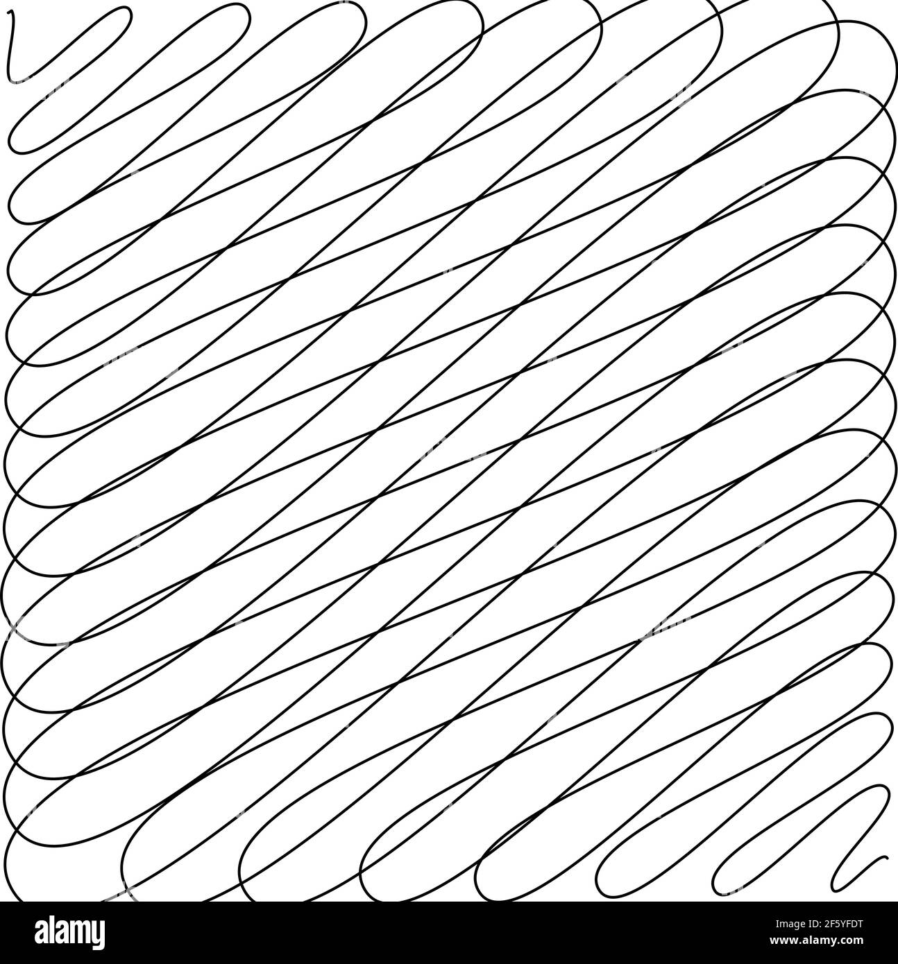 Square with sketchy, scribble, doodle effect texture — Stock vector ...