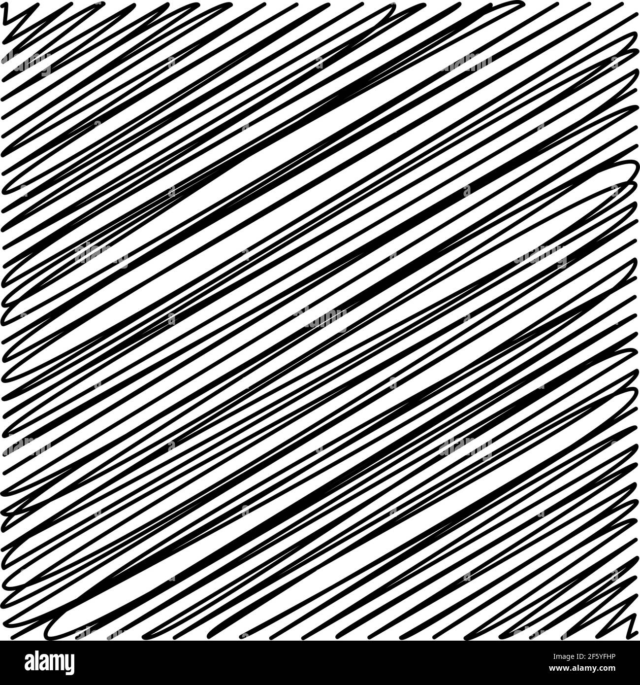 Square with sketchy, scribble, doodle effect texture — Stock vector ...