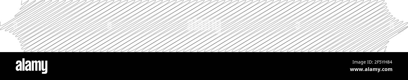Rectangular banner, plaque, banner shapes with scribble effect — Stock ...
