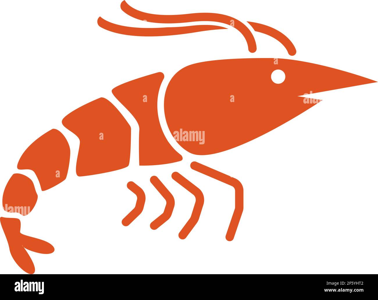 Shrimp icon hi-res stock photography and images - Alamy