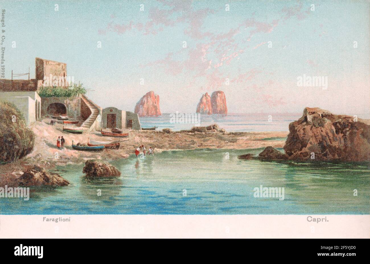 Vintage capri italy hi-res stock photography and images - Alamy
